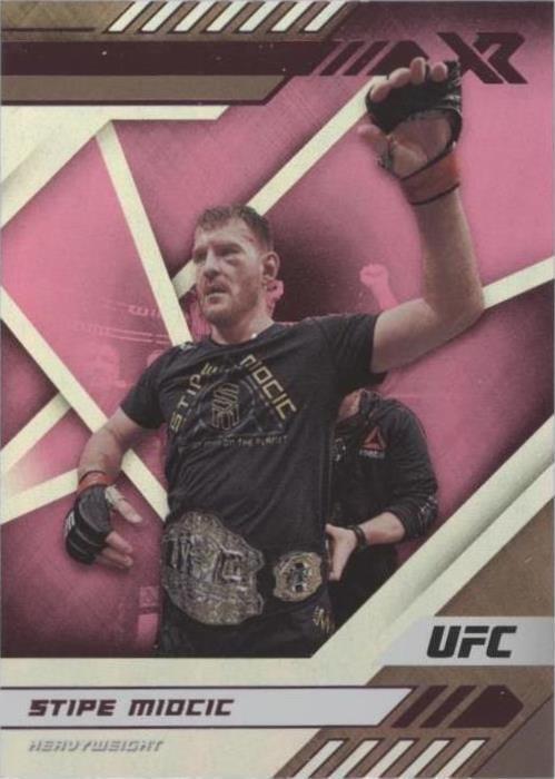 2021 Panini Chronicles UFC - XR Stipe Miocic #184 Pink for sale online ...