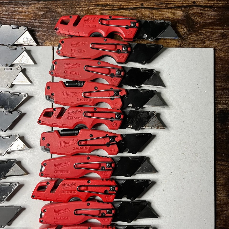 Lot of Milwaukee Box Cutters | eBay