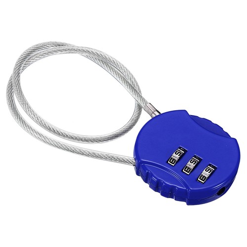 Small Combination Lock 11.8 Inch, 1 Pack 3 Digit Padlock for Gym Locker ...