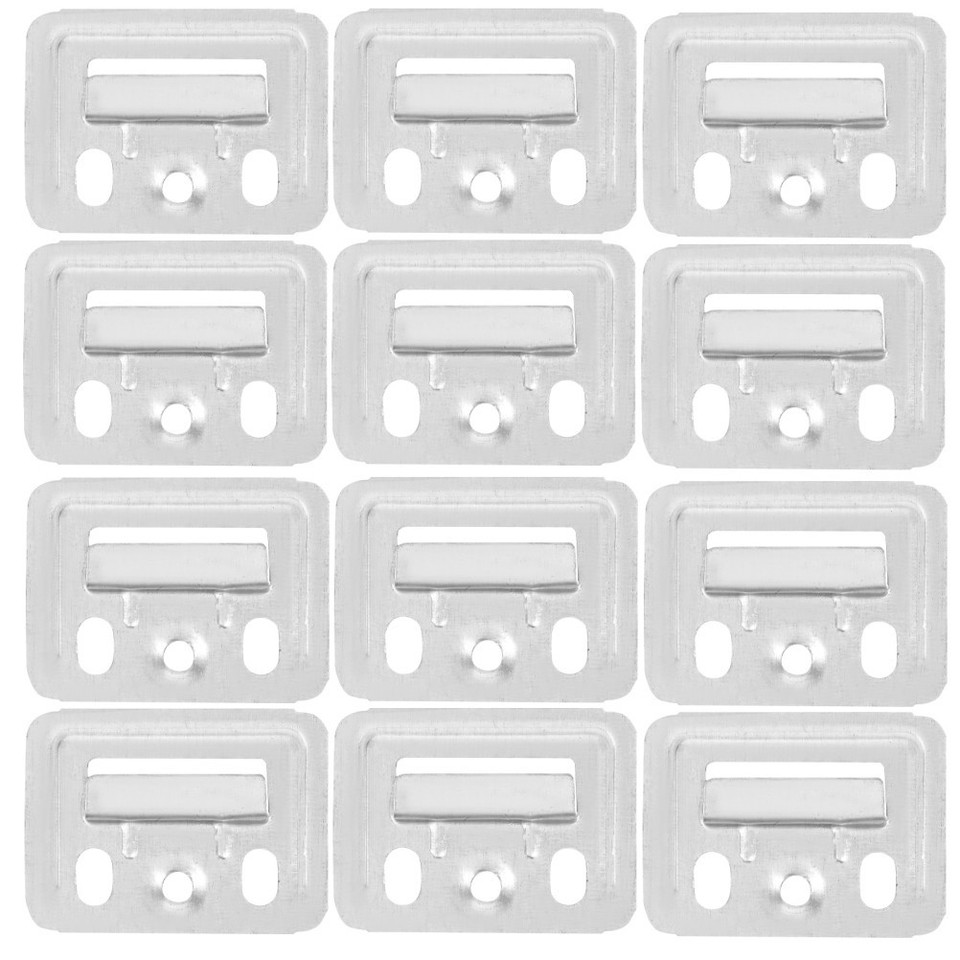 100 Pcs Metal Wall Panel Grommet Mounting Clips For Wall Panel ...