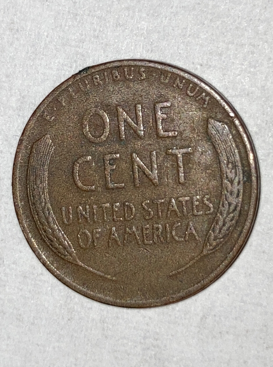 1944 S “L” Rim Error Wheat Penny -San Francisco- RARE WWII Wartime ...