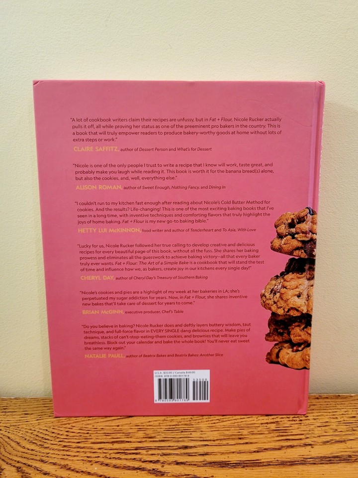 Fat + Flour : The Art of a Simple Bake by Nicole Rucker | eBay