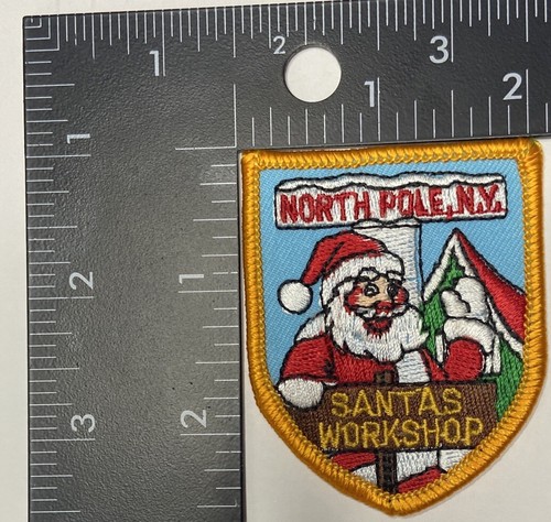 Vintage Patch North Pole, NY Santa’s Workshop | eBay