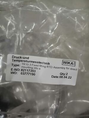 1PCS NEW Temperature Sensor TR10-3 Fixed Fitting RTD wika | eBay