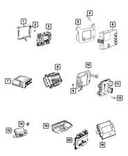 Genuine Mopar Control Module Receiver 68014273AH for sale online | eBay