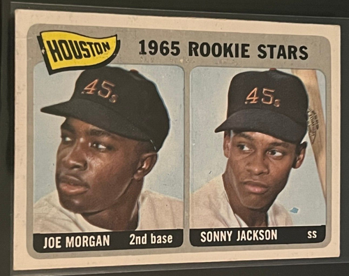 1965 Topps #16 Joe Morgan Houston 45’s Rookie Card VGEX+ CREASE TOP ...