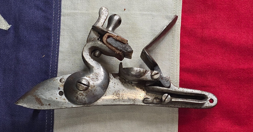 Vintage Musket Rifle Flintlock Flint Lock Part Large 6 3/4" Long | eBay