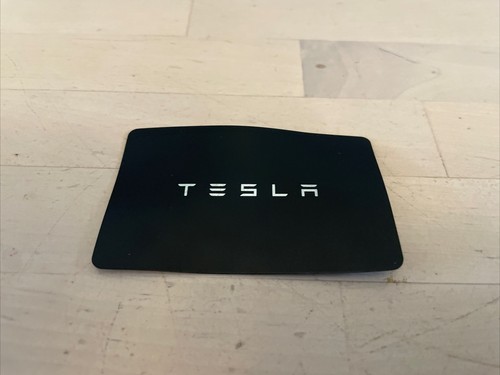 Genuine OEM TESLA SMART KEY CARD Model S 3 X Y - READ DESCRIPTION AND ...
