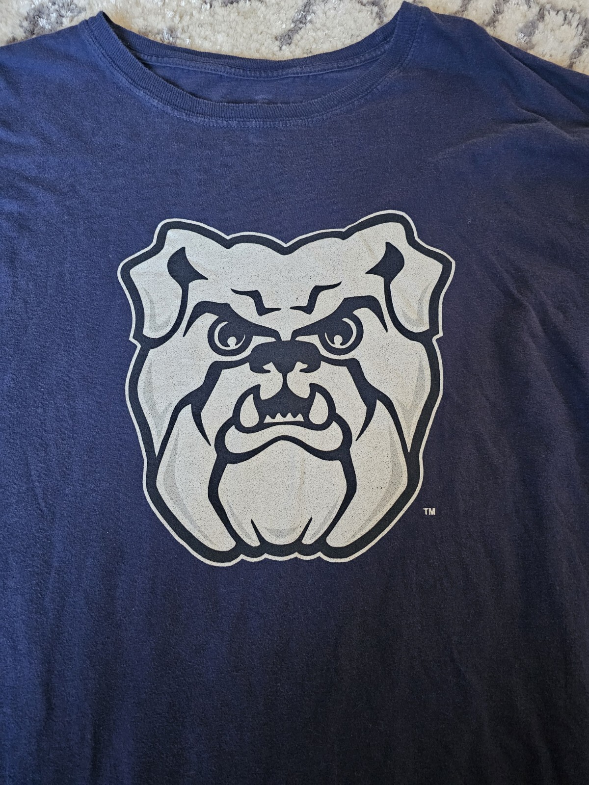 Butler University Bulldogs Primary Logo - College Mens XLT Long Sleeve ...