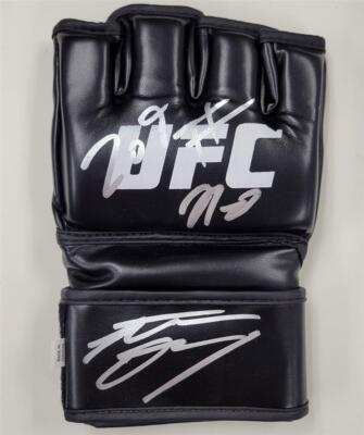 Nate & Nick Diaz signed "209#" UFC Glove MMA Autograph (B) ~ Beckett ...