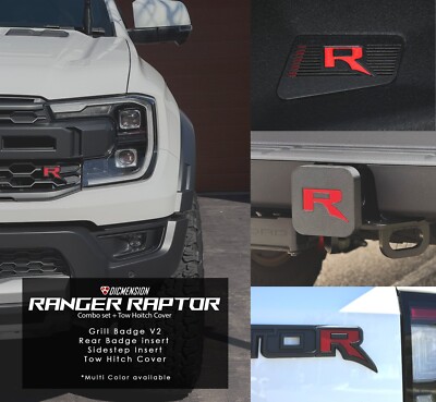 Ford Ranger Raptor badges and insert combo set | eBay