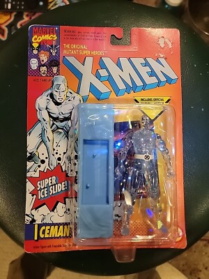 ICEMAN Uncanny X- Men Super Ice Slide Action Figure 93 Marvel Comics ...