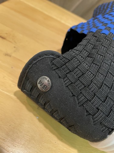 Women’s Running Sneakers Size 40 Blue black Woven Bernie Mev. | eBay