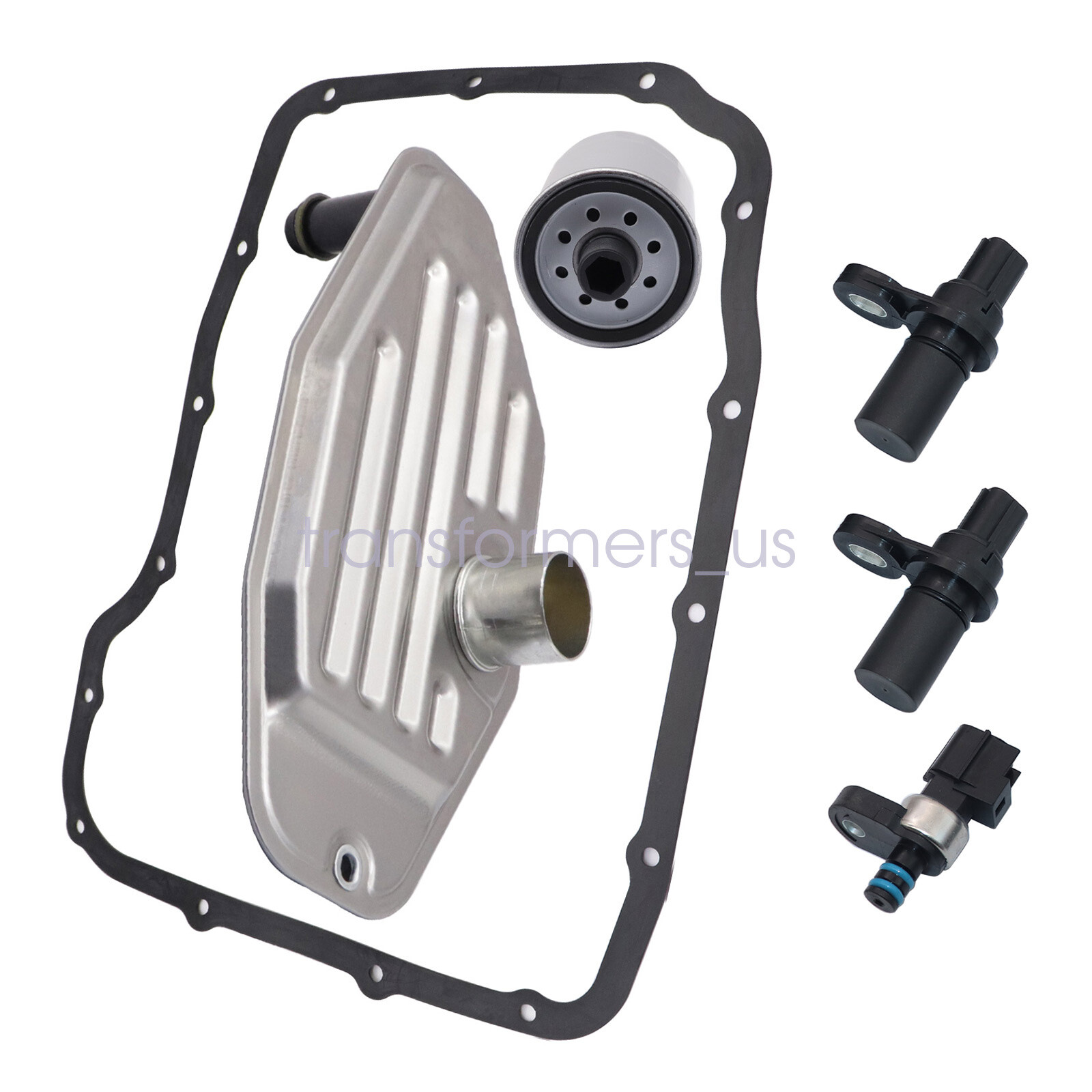 Transmission Sensors SET WITH 4WD Filter KIT Pan Gasket 45RFE 545RFE ...