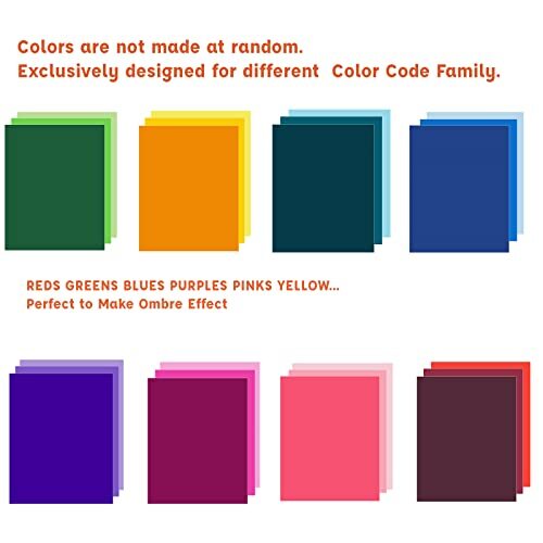 120 Sheets Colored Card Stock Printer Paper 120gsm 32lb 24 Colors ...
