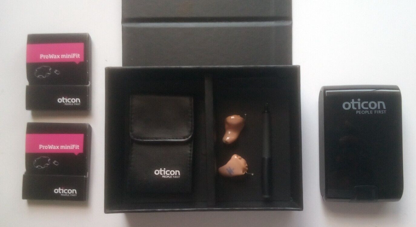 OTICON ITC (in the canal) Hearing Aids (Left + Right) - אנג'לס קידס