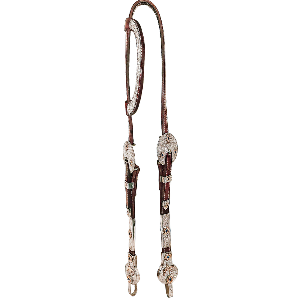 Carlos Silversmith Roseville Sterling Silver Bit Clips Pleasure Horse ...