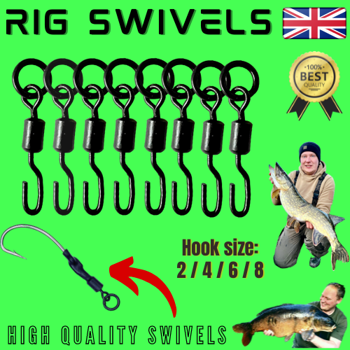 Ronnie Swivel Carp Fishing Rigs - Tackle Spinner Rig | eBay UK