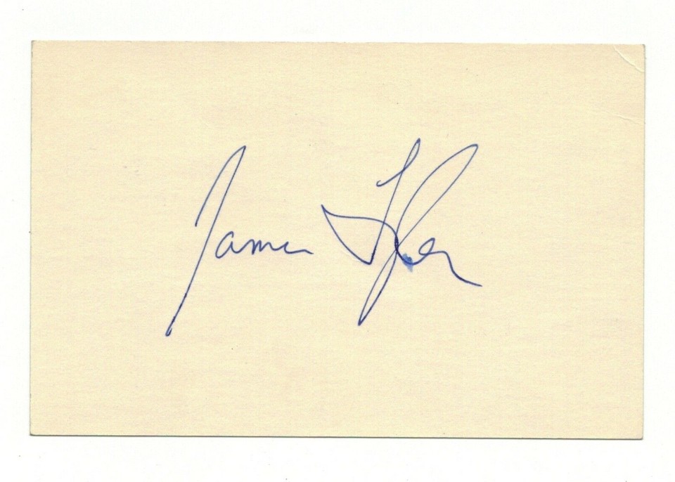 James Taylor Autographed 3.5x5.5" Color Postcard 1980's Ball Point Pen ...