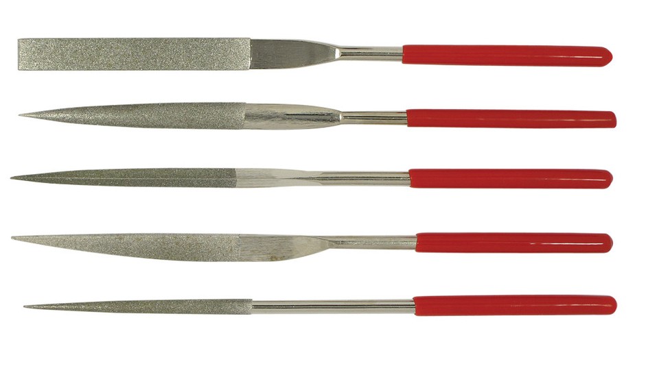 New 5pc Professional Diamond File Grit 180 Set * US FREE SHIPPING* | eBay