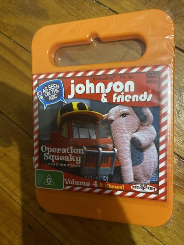 RARE OOP Johnson & Friends DVD Vol 4 Operation Squeaky 8 Shows BRAND ...