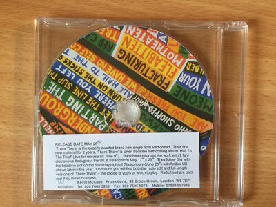 RADIOHEAD -"There There"- Rare UK Promo Only CD Single 2003-THIEF 01 ...