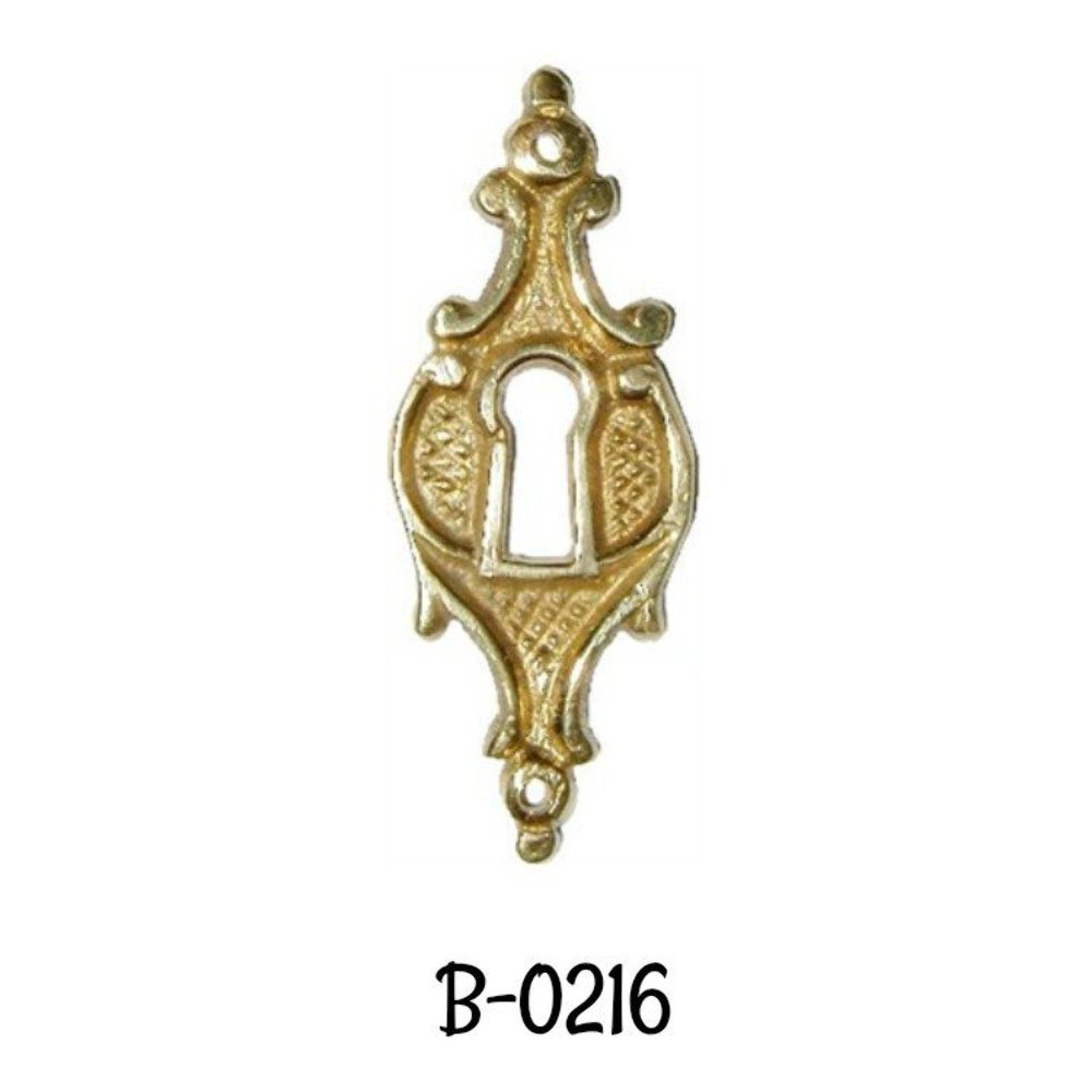 Keyhole Cover Antique Victorian Style - Cast Brass Key Hole Cover ...
