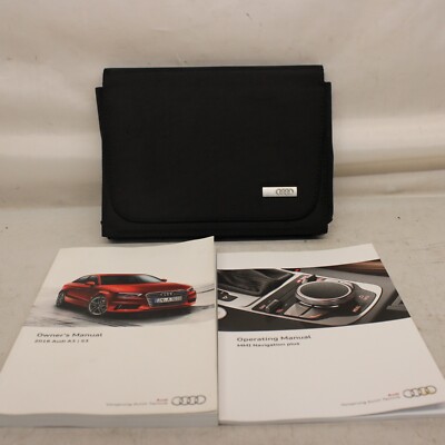 2016 16 Audi A3 S3 OEM Owners Manual W/Case - FREE SHIPPING! | eBay