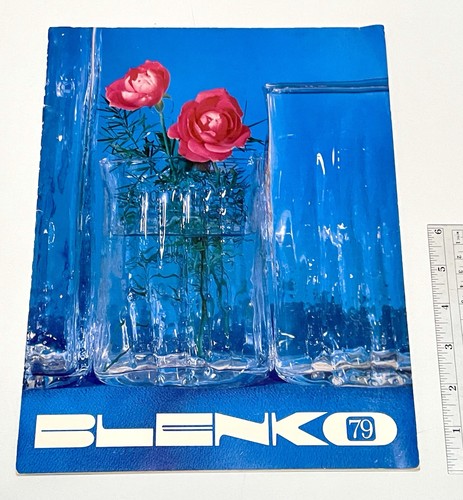 Original 1979 BLENKO GLASS CATALOG Color West Virginia Art Handcraft ...