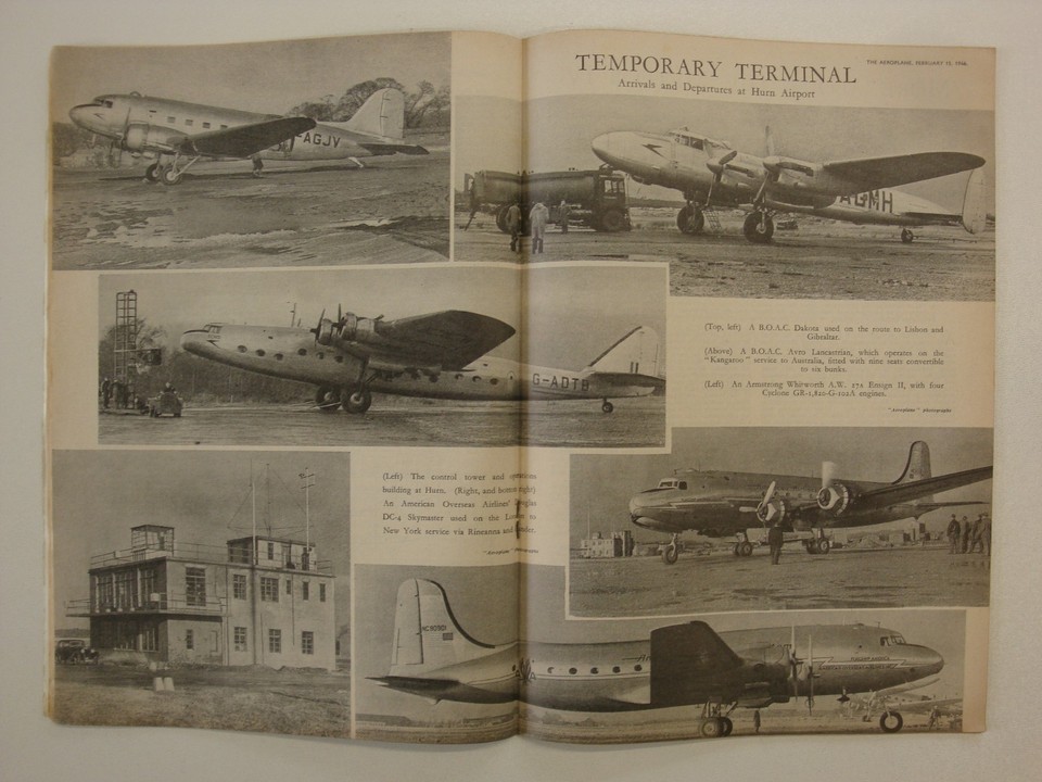 Aeroplane 15 Feb 1946 (Fairey Spearfish Cutaway, Gloster Meteor, Miles ...