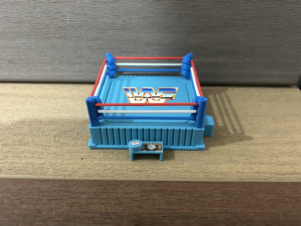 Custom WWF Hasbro action figure stand Wwe | eBay