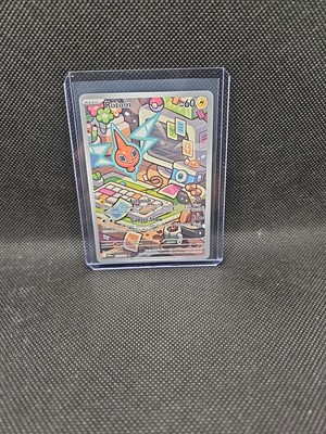 Pokemon TCG - 2025: Destined Rivals Set Rotom 197/182 Full Art ...