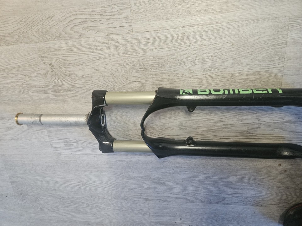 Marzocchi Bomber 26" Retro Black Forks 100mm Travel | eBay UK