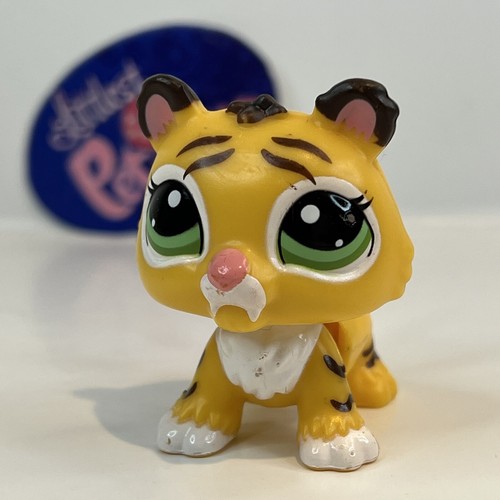 WALKABLE TIGER #2310 - Authentic Littlest Pet Shop - Hasbro LPS | eBay
