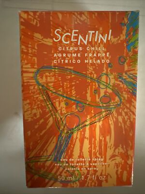 SCENTINI CITRUS CHILL 1.7oz - Avon Perfume - New In Box - Discontinued ...