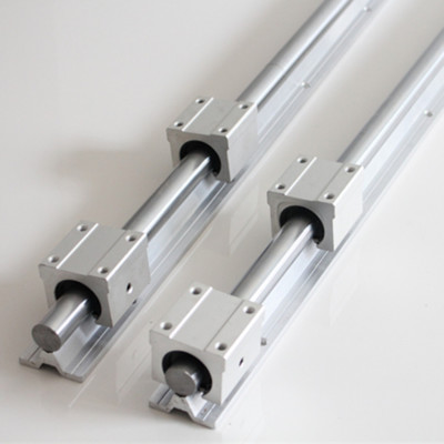 2pcs SBR16-1000mm Linear Slide Rail Shaft + 4Pcs SBR20UU Bearing Block ...