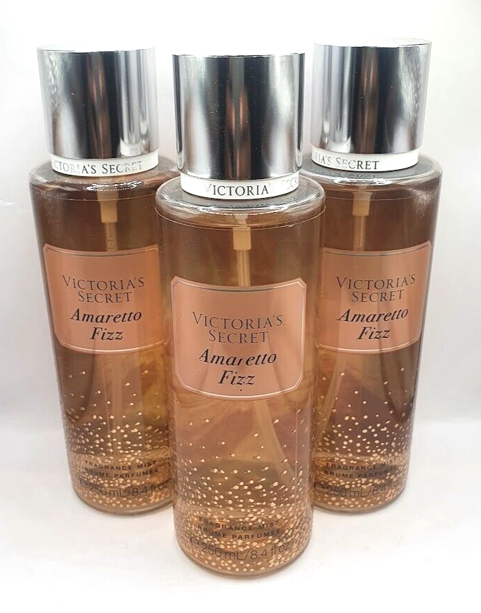 VICTORIA'S SECRET AMARETTO FIZZ BODY MIST 8.4 FL OZ (SET OF 3) | eBay