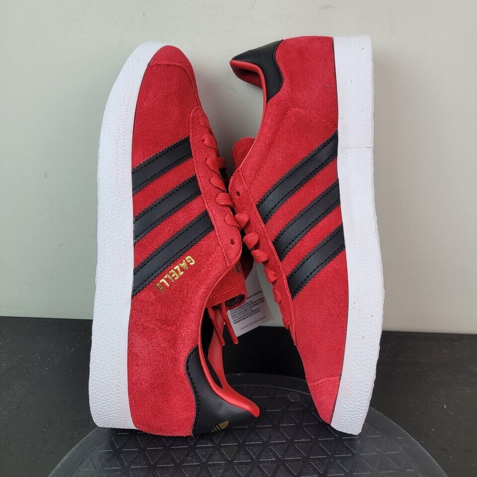 Adidas Originals Gazelle Manchester United Red Shoes IE8503 Men's ...
