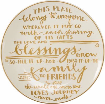 Giving Plate/Platter~This plate belongs to everyone wherever it may go ...