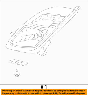 81170-47160 Toyota Unit assy, headlamp, lh 8117047160, New Genuine OEM ...