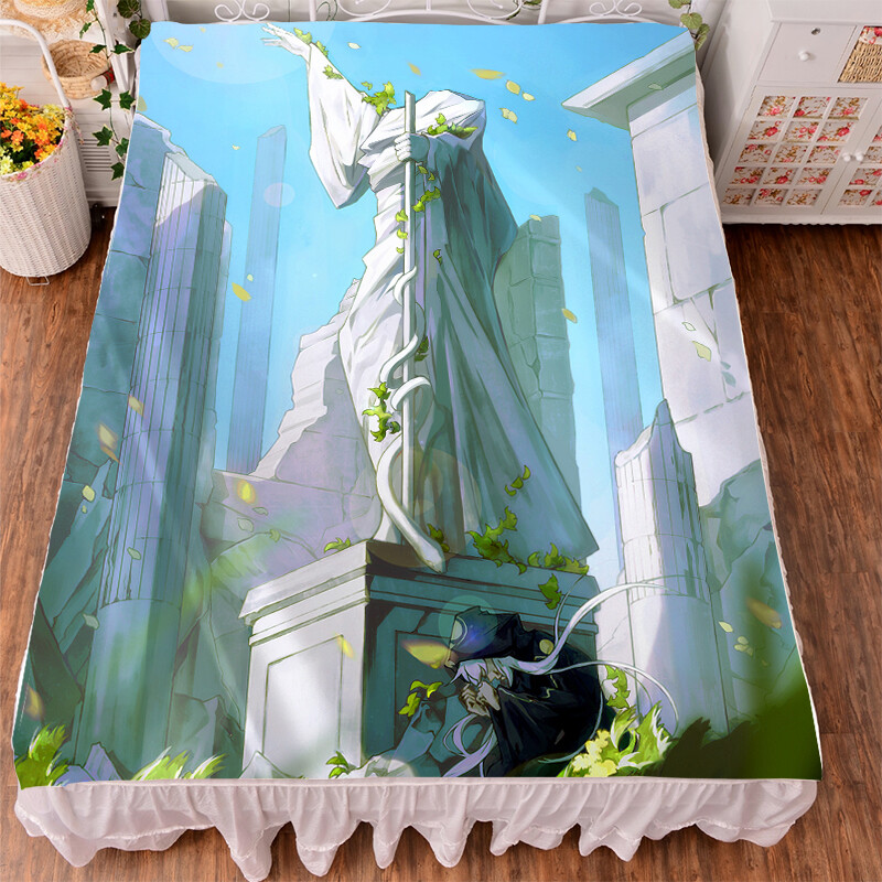 Fate/Grand Order Anime Cosplay Blanket Bedsheet 1.5*2m Beddings Xmas ...