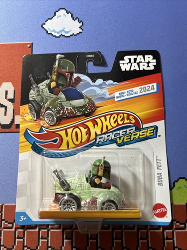 Hot Wheels RACER VERSE “BOBA FETT STARWARS 2024 New Mattel NIP COOL HTF ...