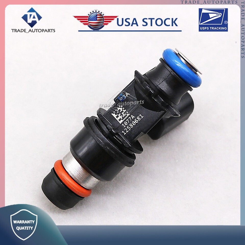 Set of 8 Fuel Injectors For 2004-2010 Chevrolet Buick GMC Cadillac ...