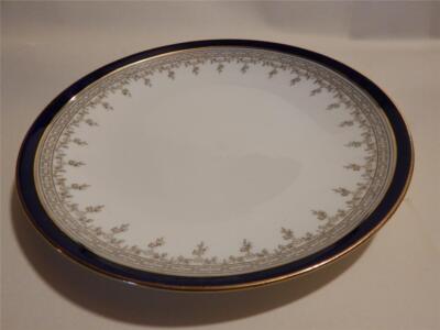 Cauldon Maple & Co Antique Cobalt Blue Vine deep plate England 1904-1920 | eBay