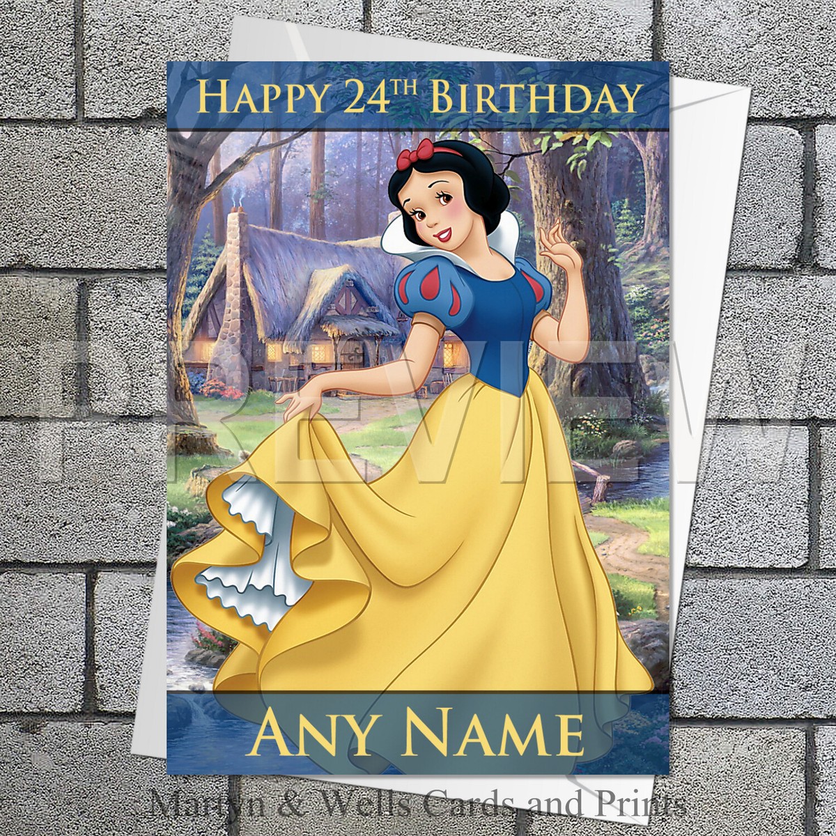 Disney Printable Birthday Cards Disney Princess Birthday: Free