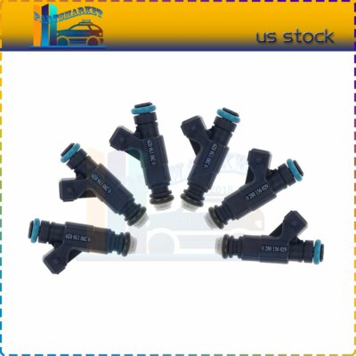 6Pcs Fuel Injectors For Ford Ranger 2001 2002 2003 Mazda B4000 2002 ...