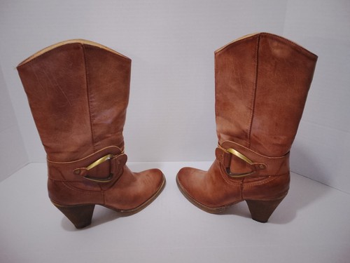 Pair Of Very Volatile Brand Leather Boots Size 7 | eBay