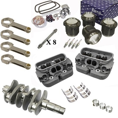 Vw Bug 2276cc Air-cooled Engine Kit 82mm Crank GTV-2 Stage 3 Heads ...