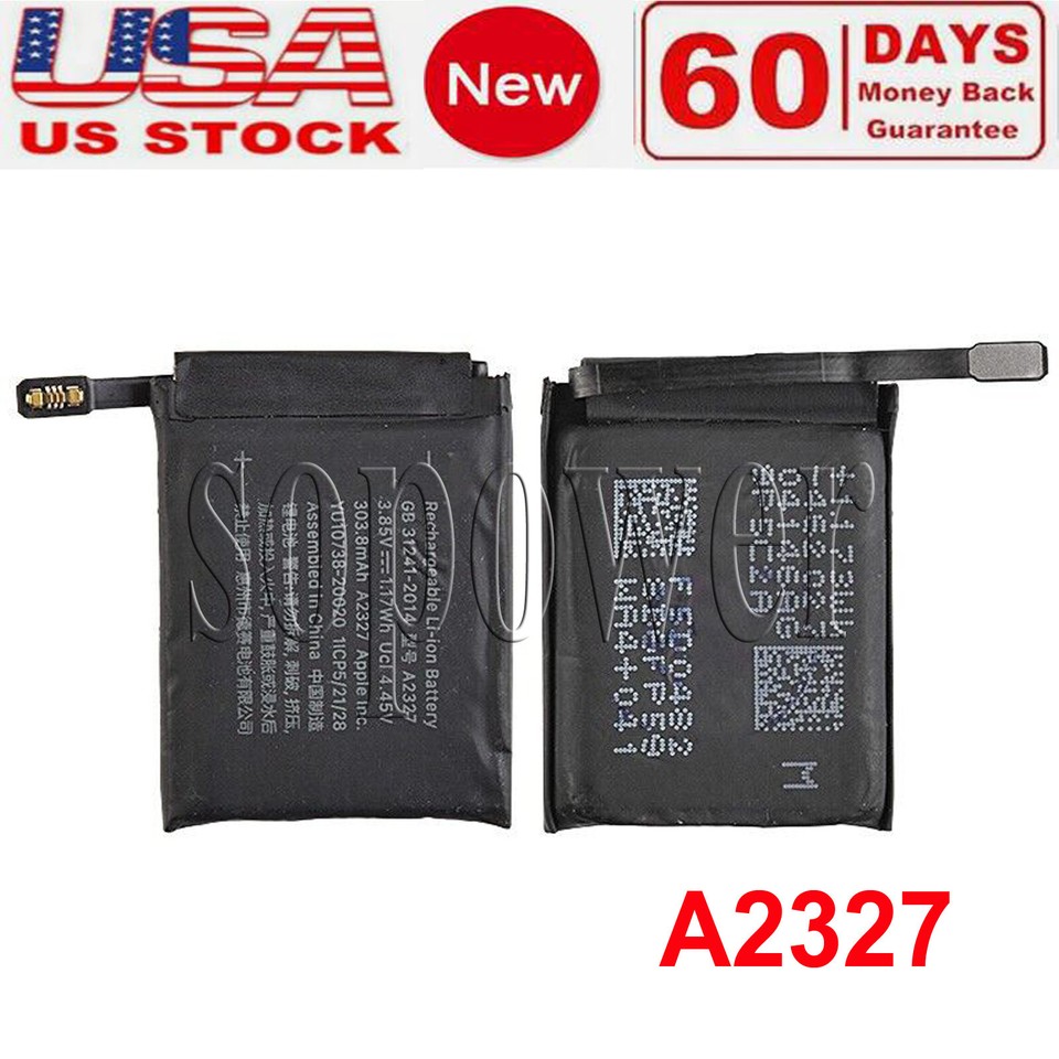 FOR Apple Watch Series 6 A2327 44Mm A2327 Smartwatch Battery 303.8mAh ...
