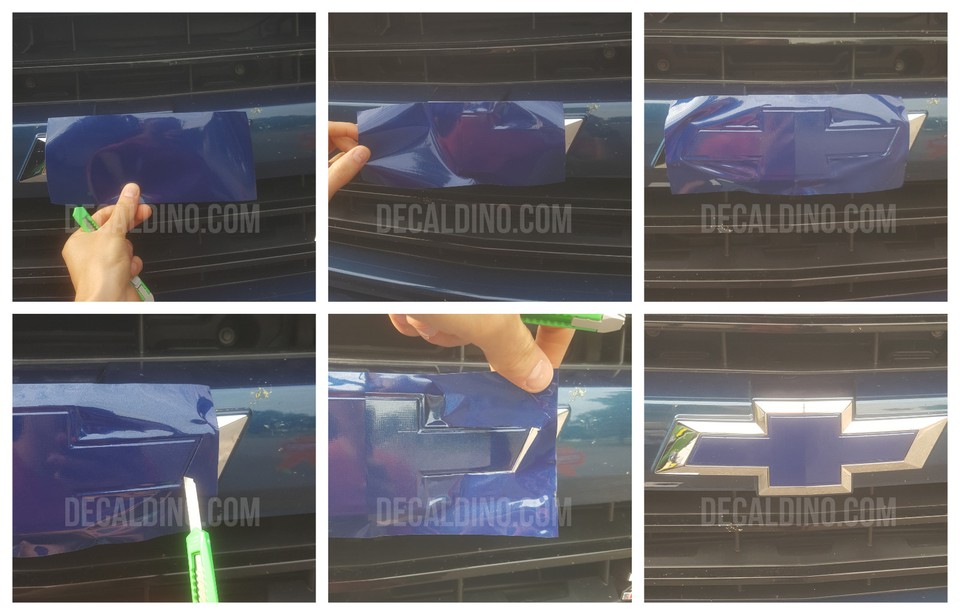 Pink Glam Car Emblem Wrap Kit - For Chevy Colored Bowtie Equinox ...